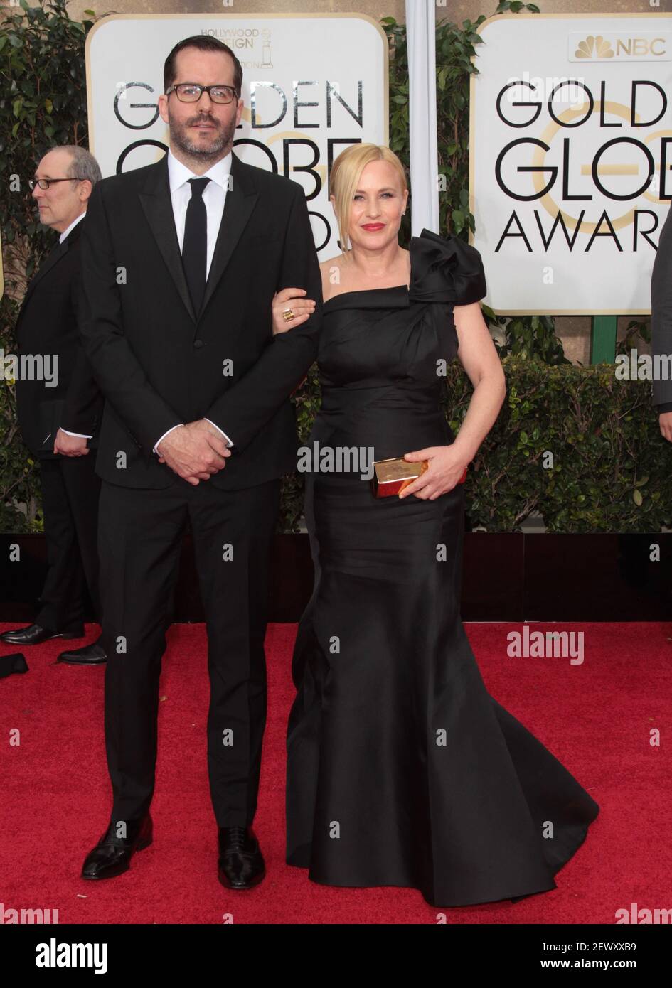 Actress Patricia Arquette arrives at the 72nd Annual Golden Globe ...