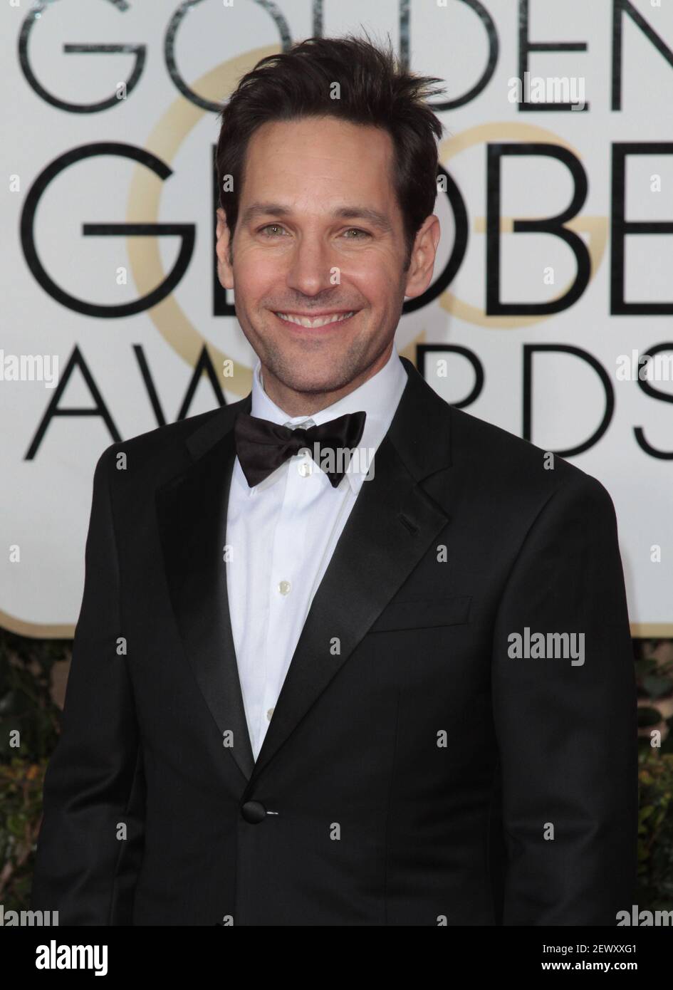 Actor Paul Rudd arrives at the 72nd Annual Golden Globe Awards held at ...