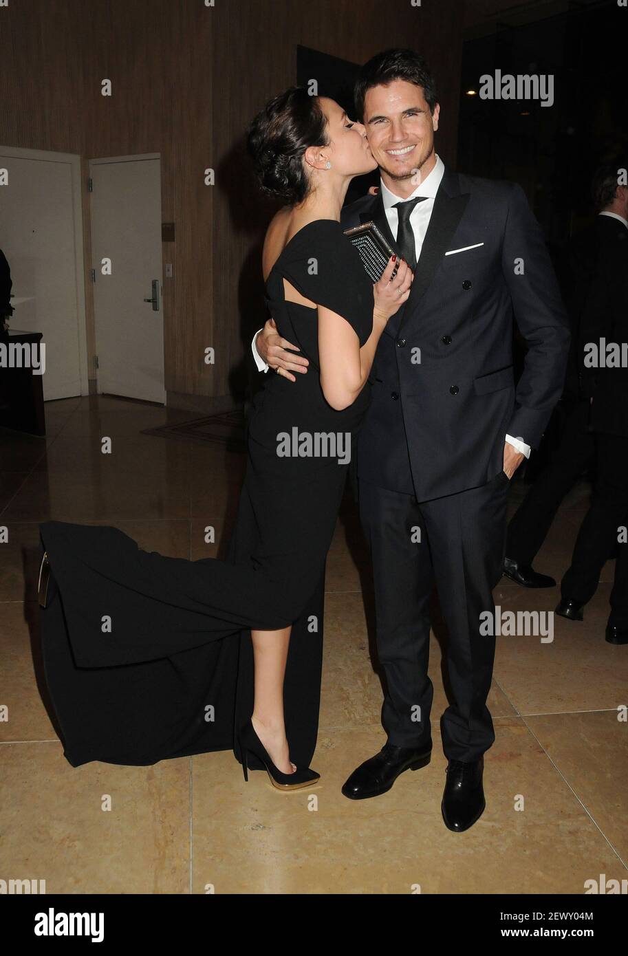 11 January 2015 - Beverly Hills, California - Italia Ricci, Robbie ...