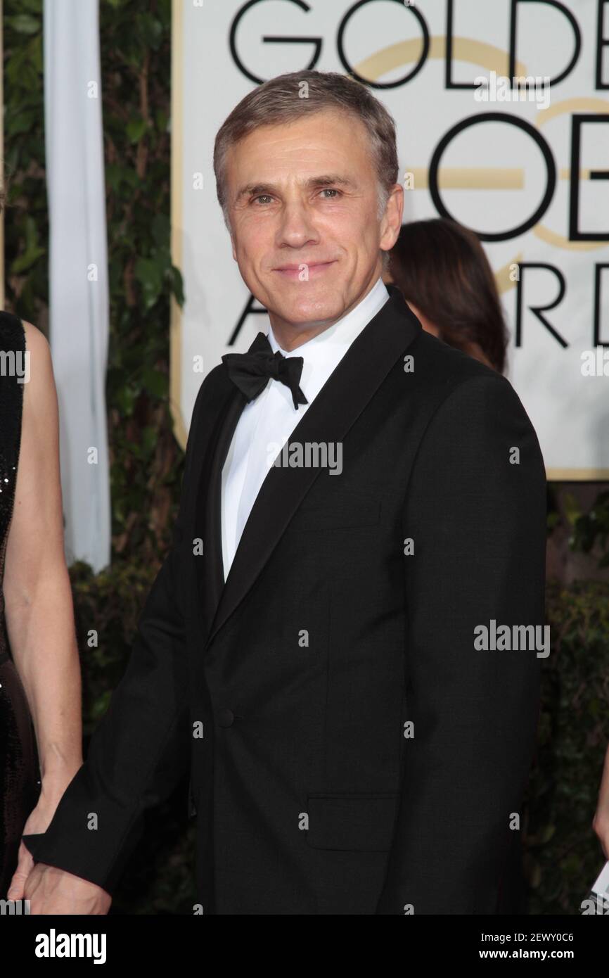 Actor Christoph Walz arrives at the 72nd Annual Golden Globe Awards ...