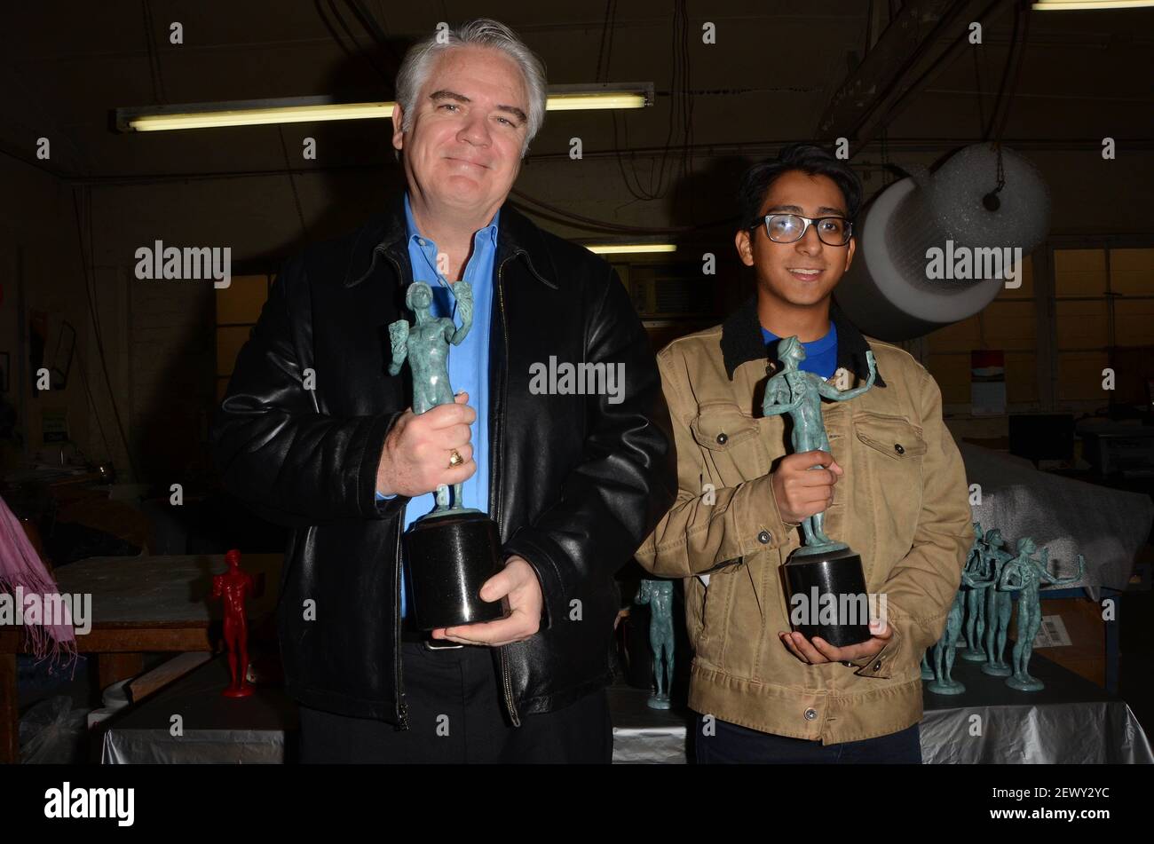 13 January 2015 - Burbank, California - Michael Harney, Tony Revolori ...