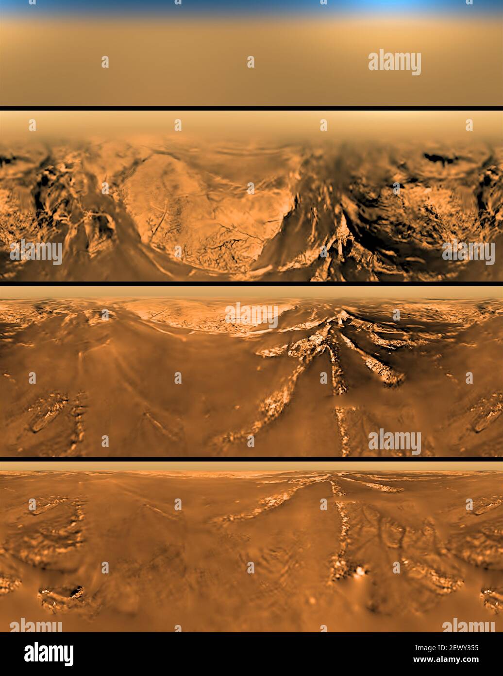 Huygens probe landing on titan hi-res stock photography and images - Alamy