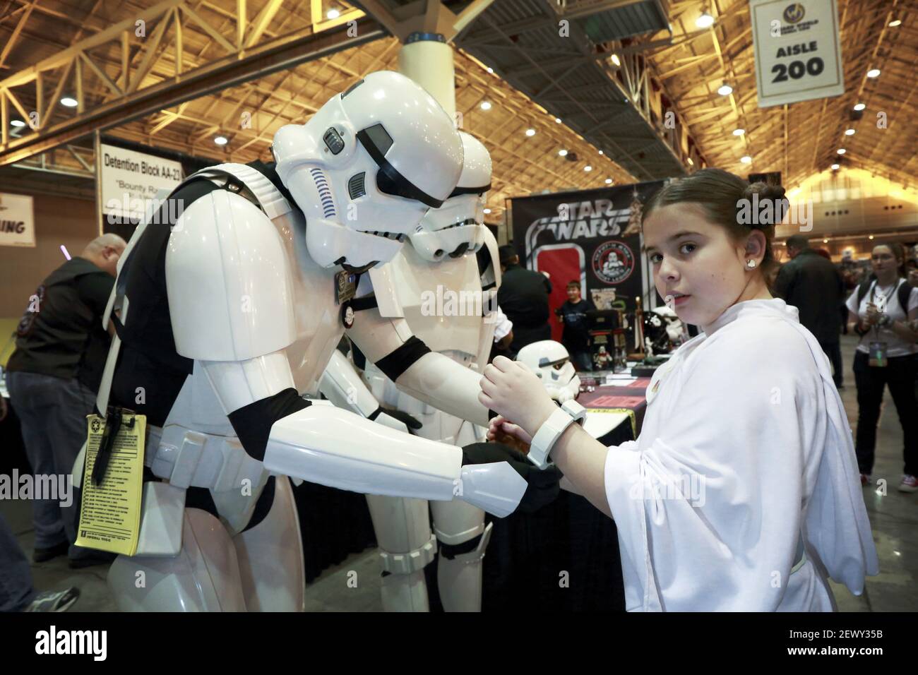 10 January 2015. New Orleans, Louisiana. Scenes from the Wizard World ...