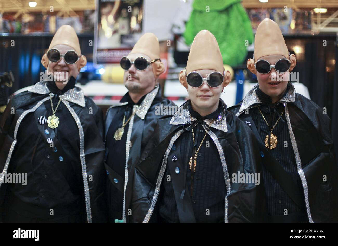 10 January 2015. New Orleans, Louisiana. Coneheads at the Wizard World ...