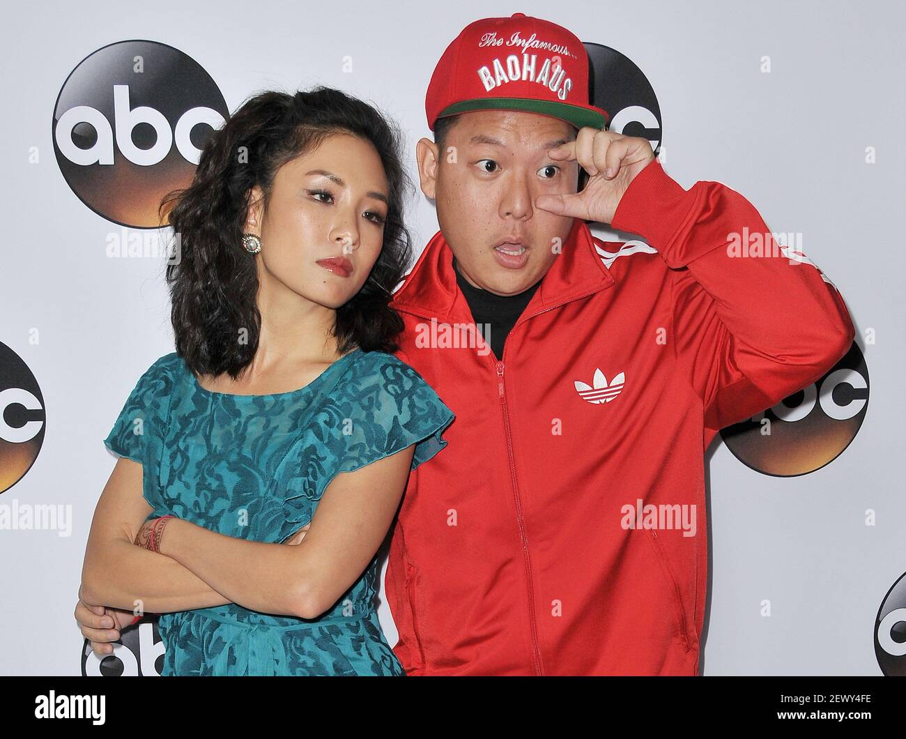 Constance Wu & Eddie Huang at the Disney & ABC Television Group's 2015 ...
