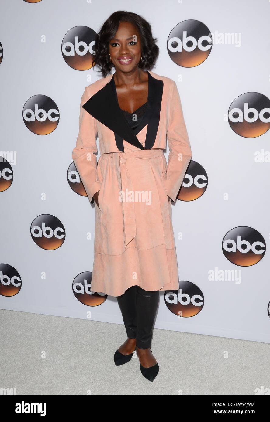 14 January 2015 - Pasadena, California - Viola Davis. ABC 2015 TCA ...