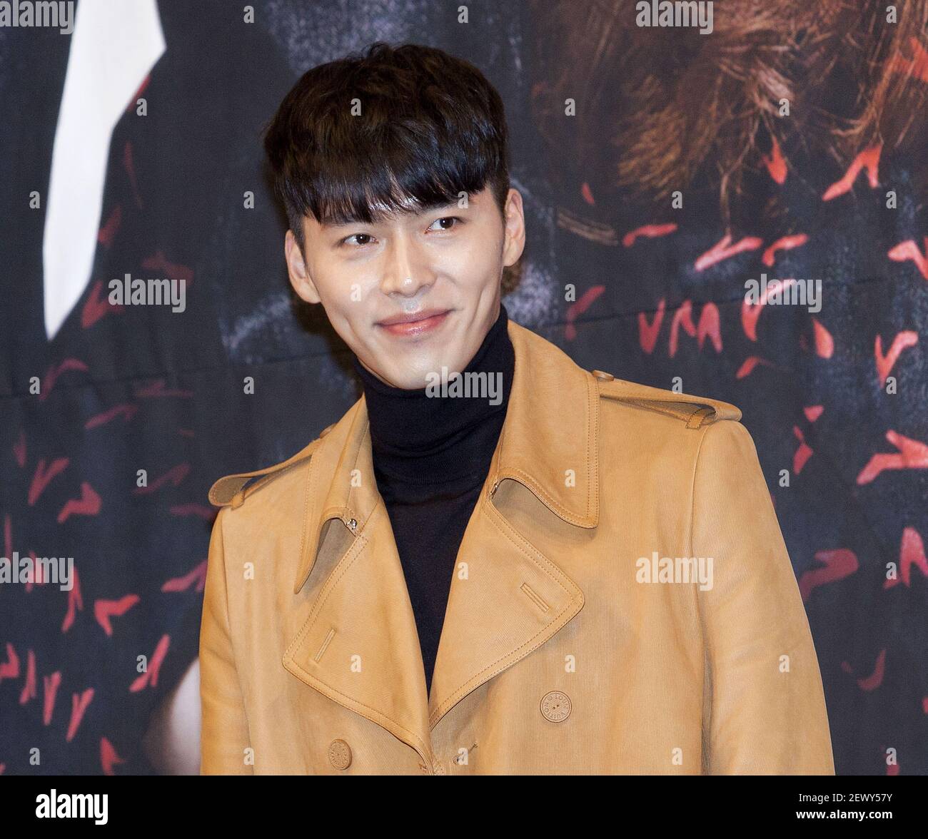 15 January 2015 - Seoul, South Korea : South Korean actors Hyun Bin ...