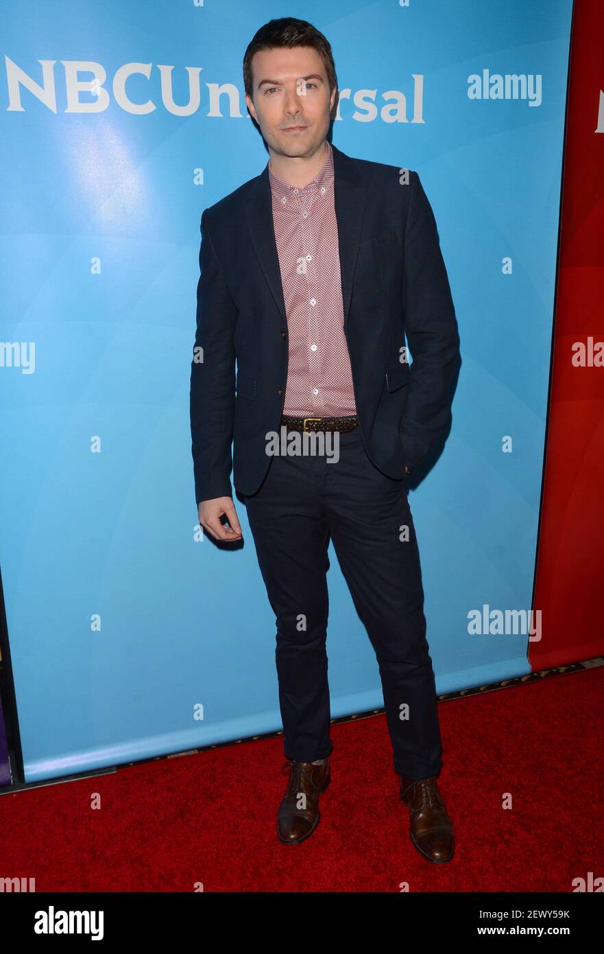 15 January 2015 - Pasadena, California - Noah Bean.NBC Universal 2015 ...