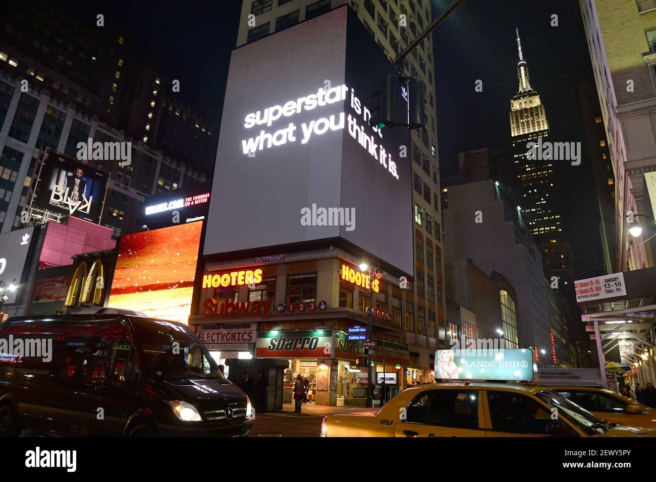 Outside view of the new Hooters on the corner of 33rd Street and 7th ...