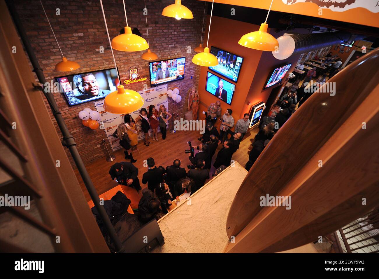 Atmosphere at the Hooters Manhattan VIPress Preview Party, celebrating ...
