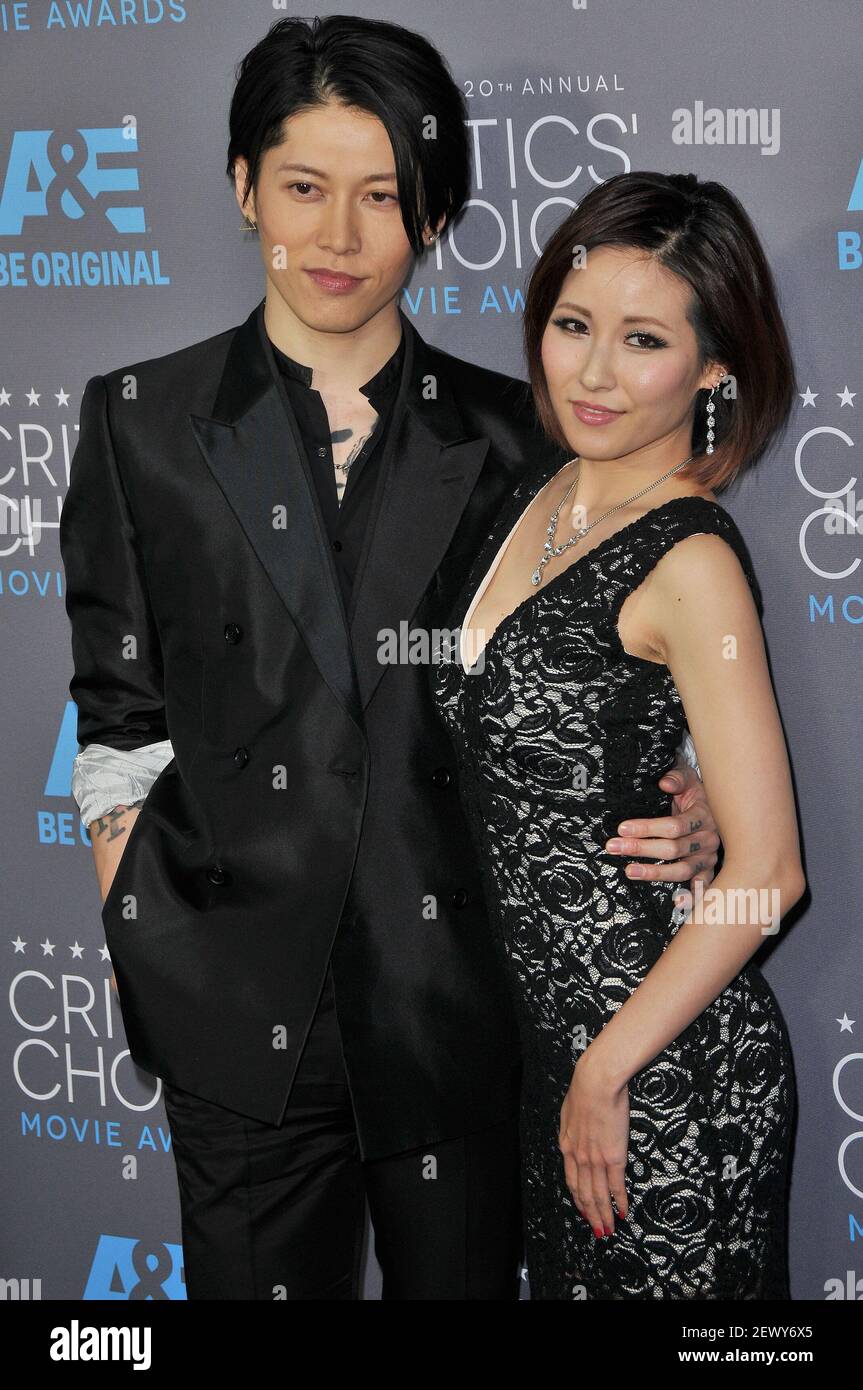 (L-R Miyavi & Takamasa Ishihara attends the 20th Annual Critics' Choice ...