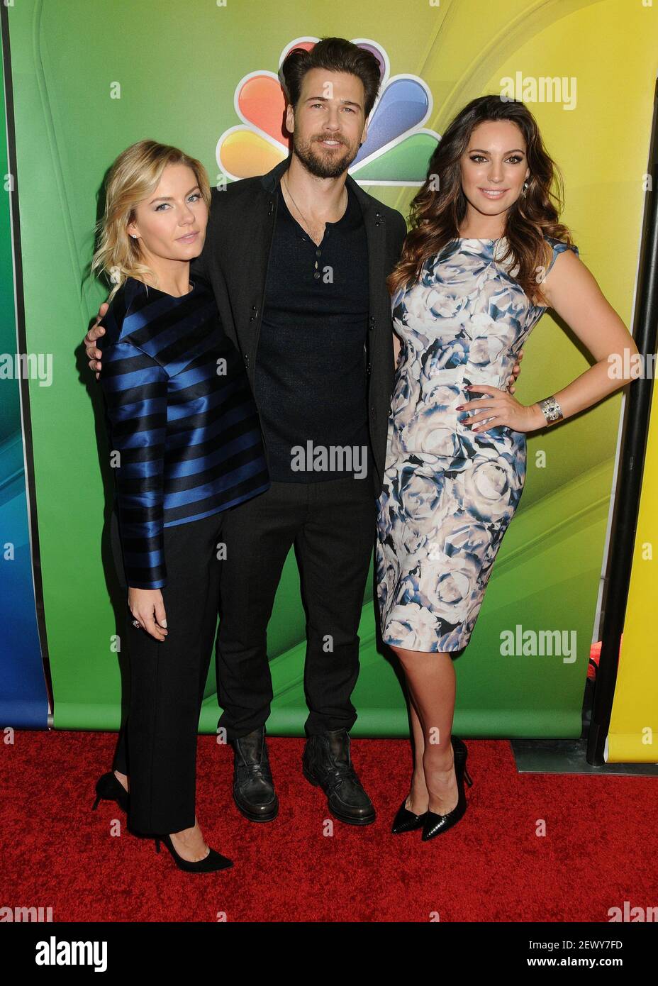 16 January 2015 - Pasadena, California - Elisha Cuthbert, Nick Zano ...