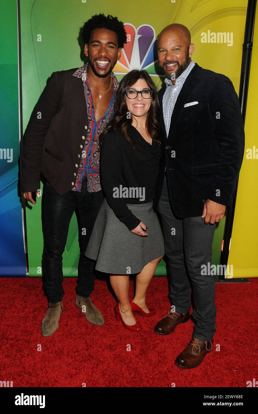 16 January 2015 - Pasadena, California - Brandon Smith, Rebecca Corry ...