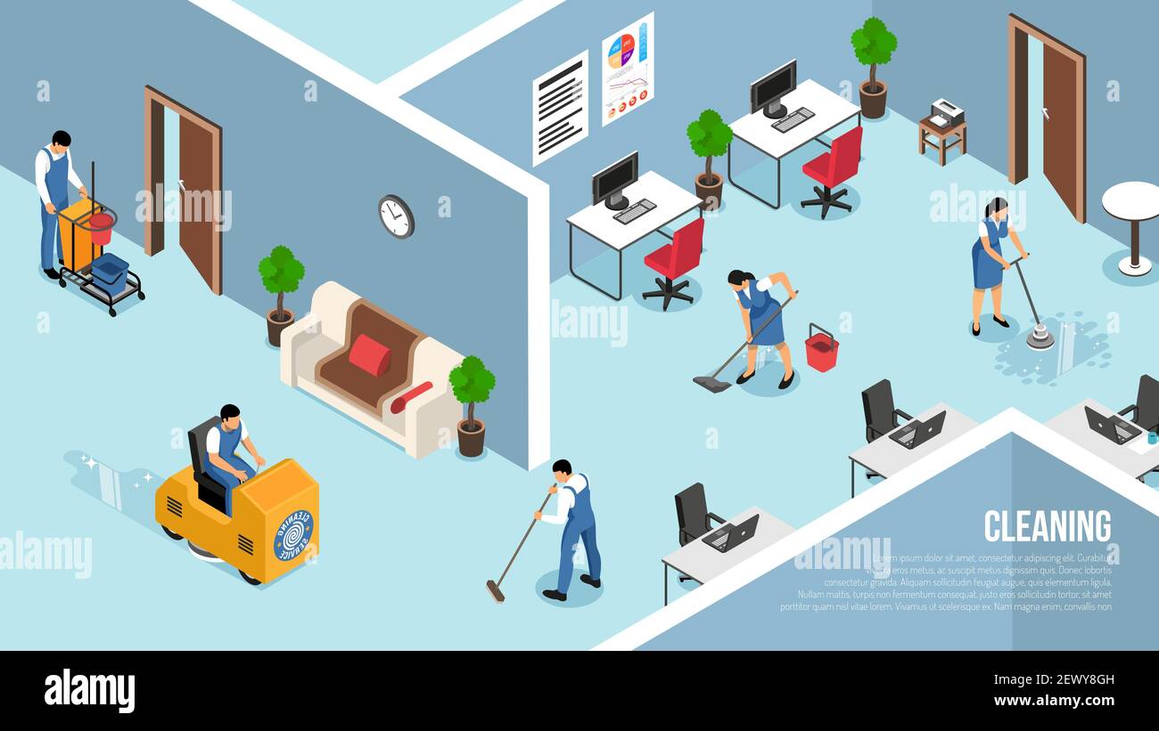 Industrial and commercial buildings interiors cleaning service ...
