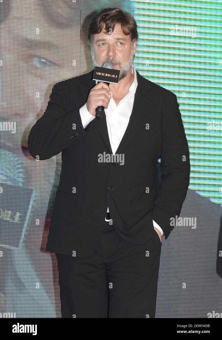 19 January 2015 - Seoul, South Korea : Actor Russell Crowe, attends the ...