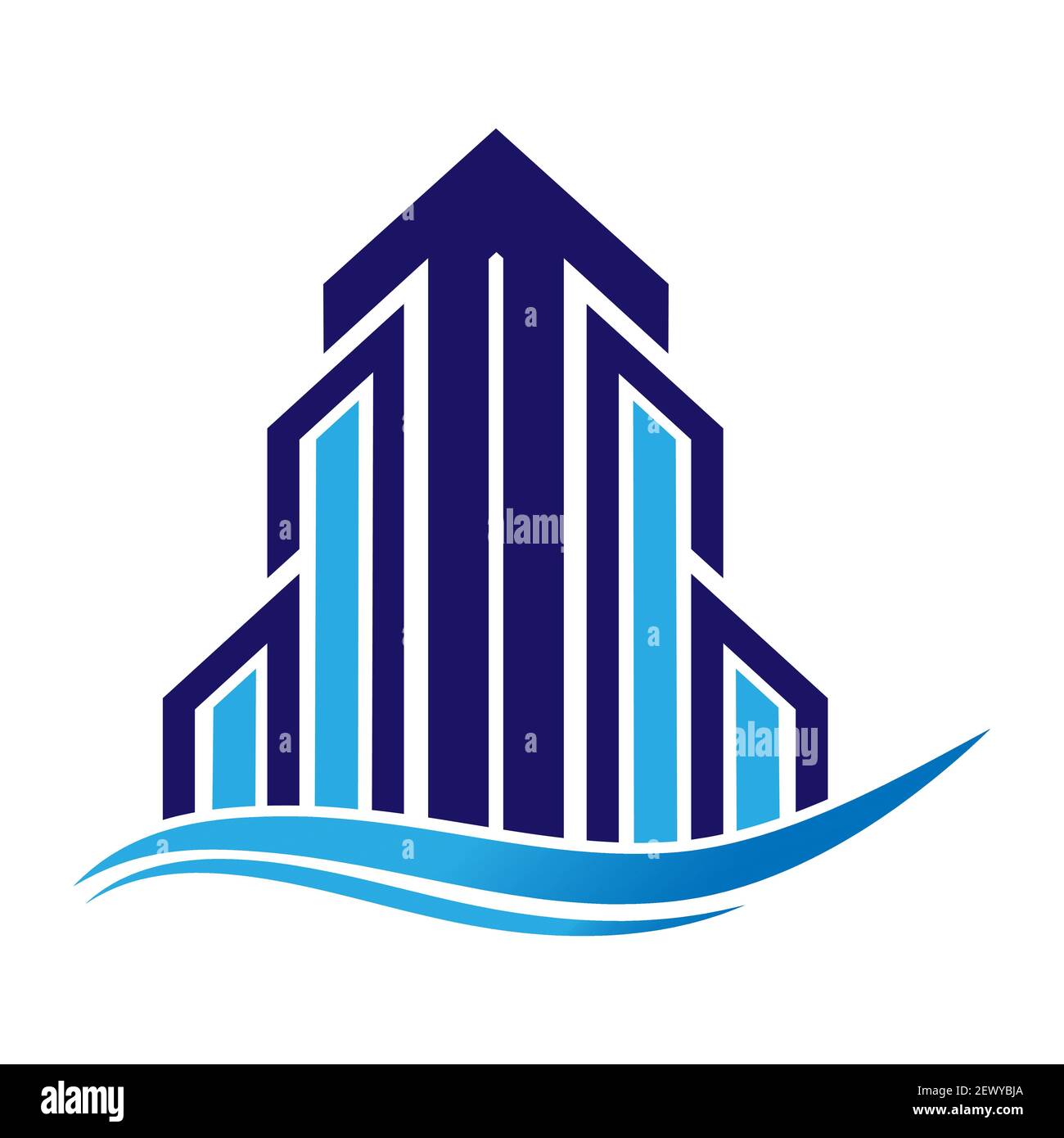 Logo template for construction and real estate, rental, rental, sale ...