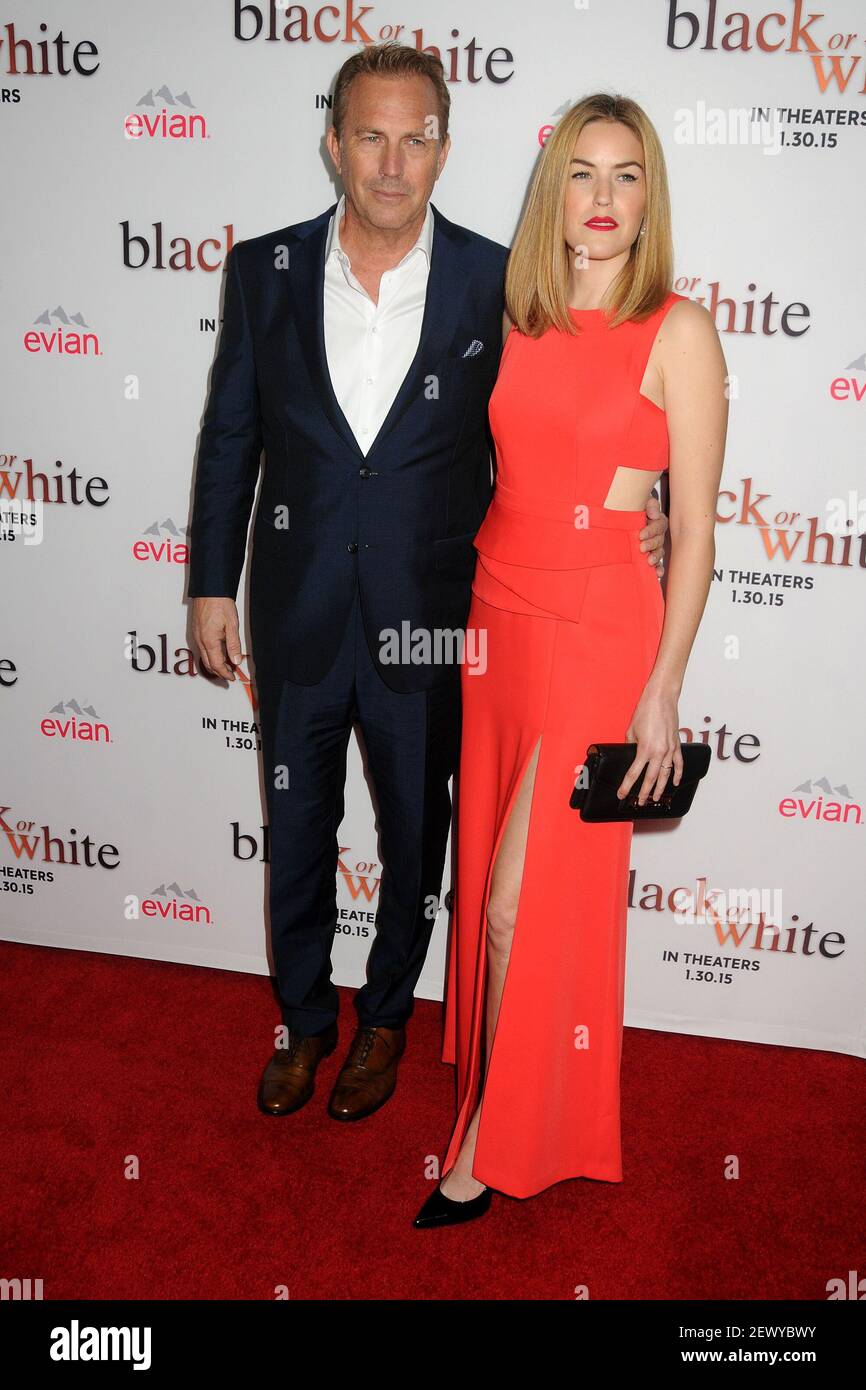 20 January 2015 - Los Angeles, California - Kevin Costner, Lily Costner ...