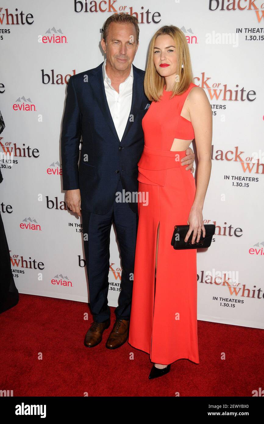 20 January 2015 - Los Angeles, California - Kevin Costner, Lily Costner ...