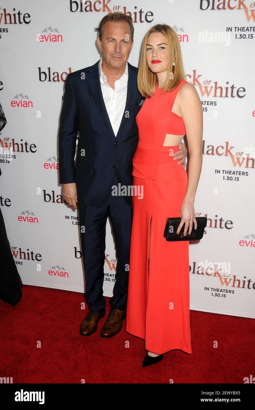 20 January 2015 - Los Angeles, California - Kevin Costner, Lily Costner ...