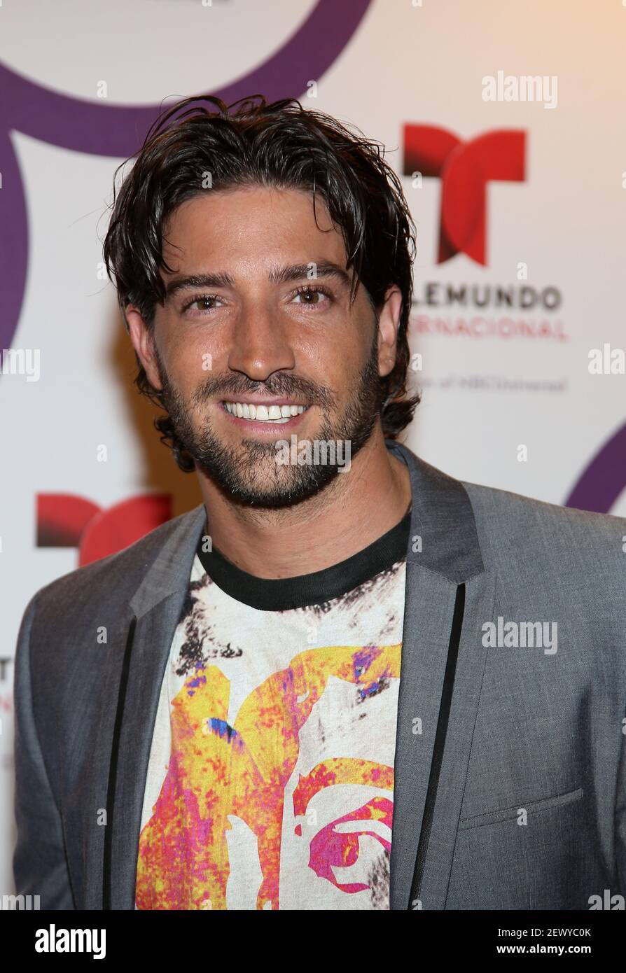 MIAMI-FL, JANUARY 20: David Chocarro attends the Telemundo ...
