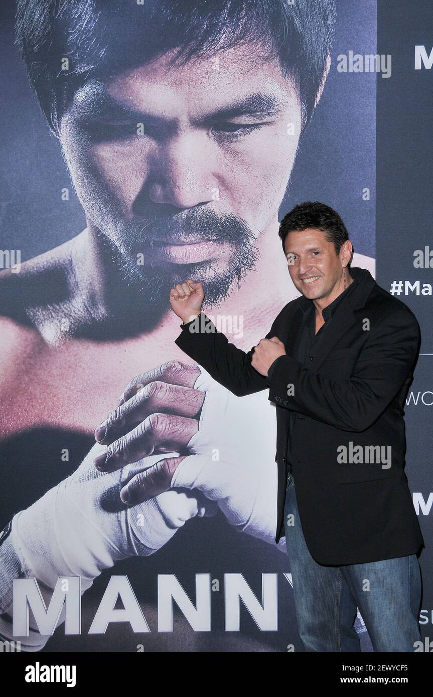 Alex Ariza arrives at the "Manny" Los Angeles Premiere held at the TCL ...
