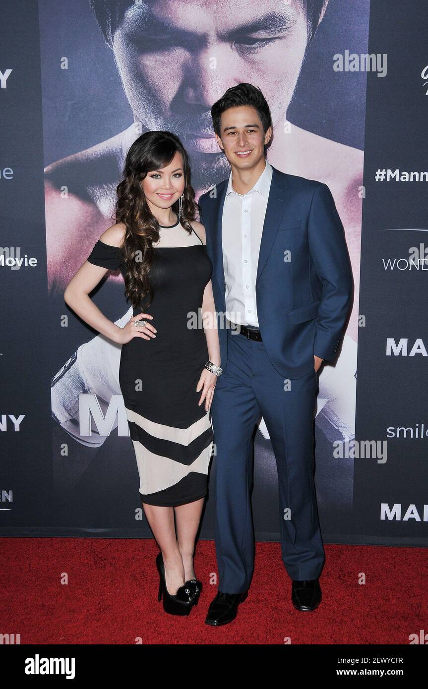 Anna Maria Perez de Tagle & Ivan Dorschner arrives at the "Manny" Los ...