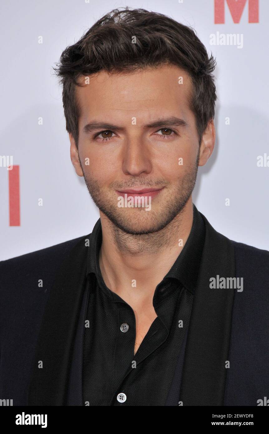 Guy Burnet arrives at the "Mortdecai" Los Angeles Premiere held at ...