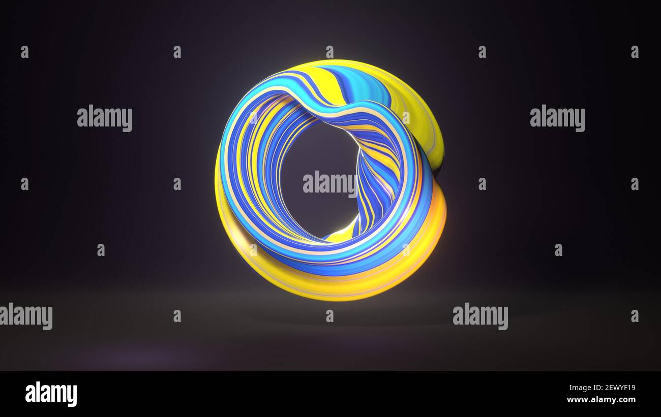 3D Abstract Swirl Circle Colorful Background HD Serene Wallpaper Stock ...