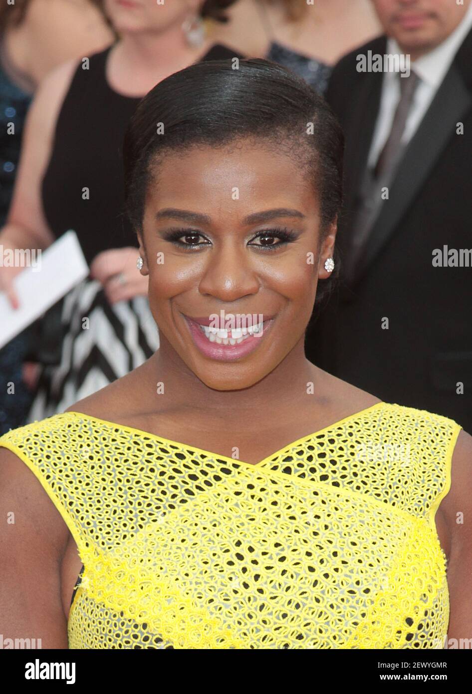 Uzo Aduba attends The 2015 Screen Actors Guild Awards held at Shrine ...