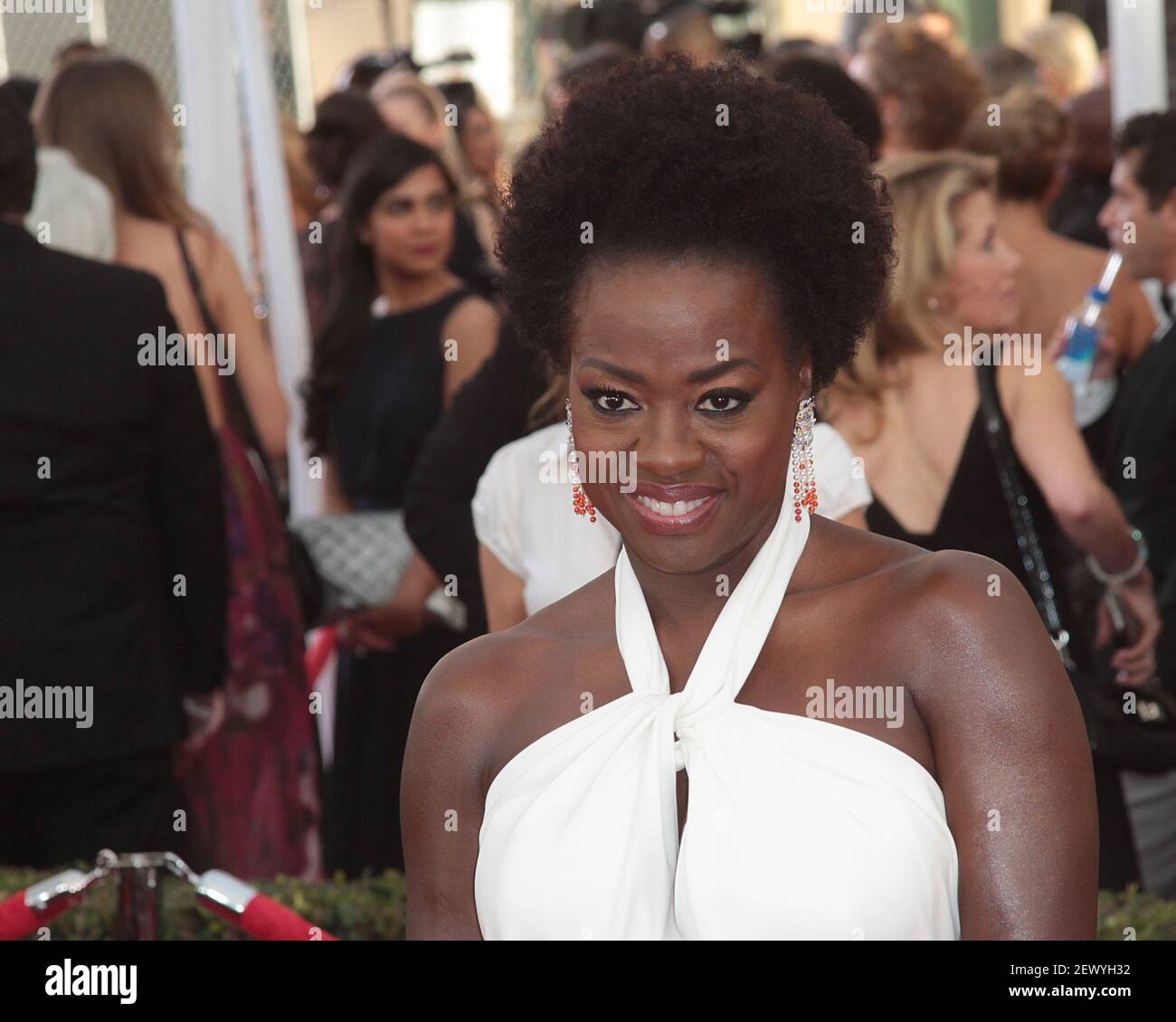 Viola Davis attends The 2015 Screen Actors Guild Awards held at Shrine ...