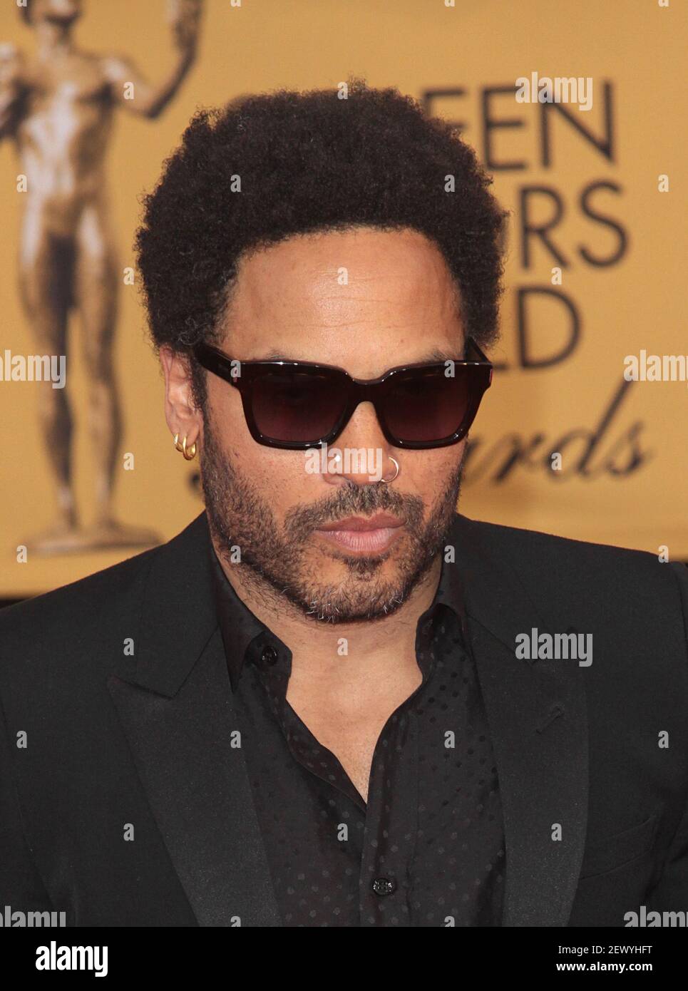 Lenny Kravitz attends The 2015 Screen Actors Guild Awards held at ...