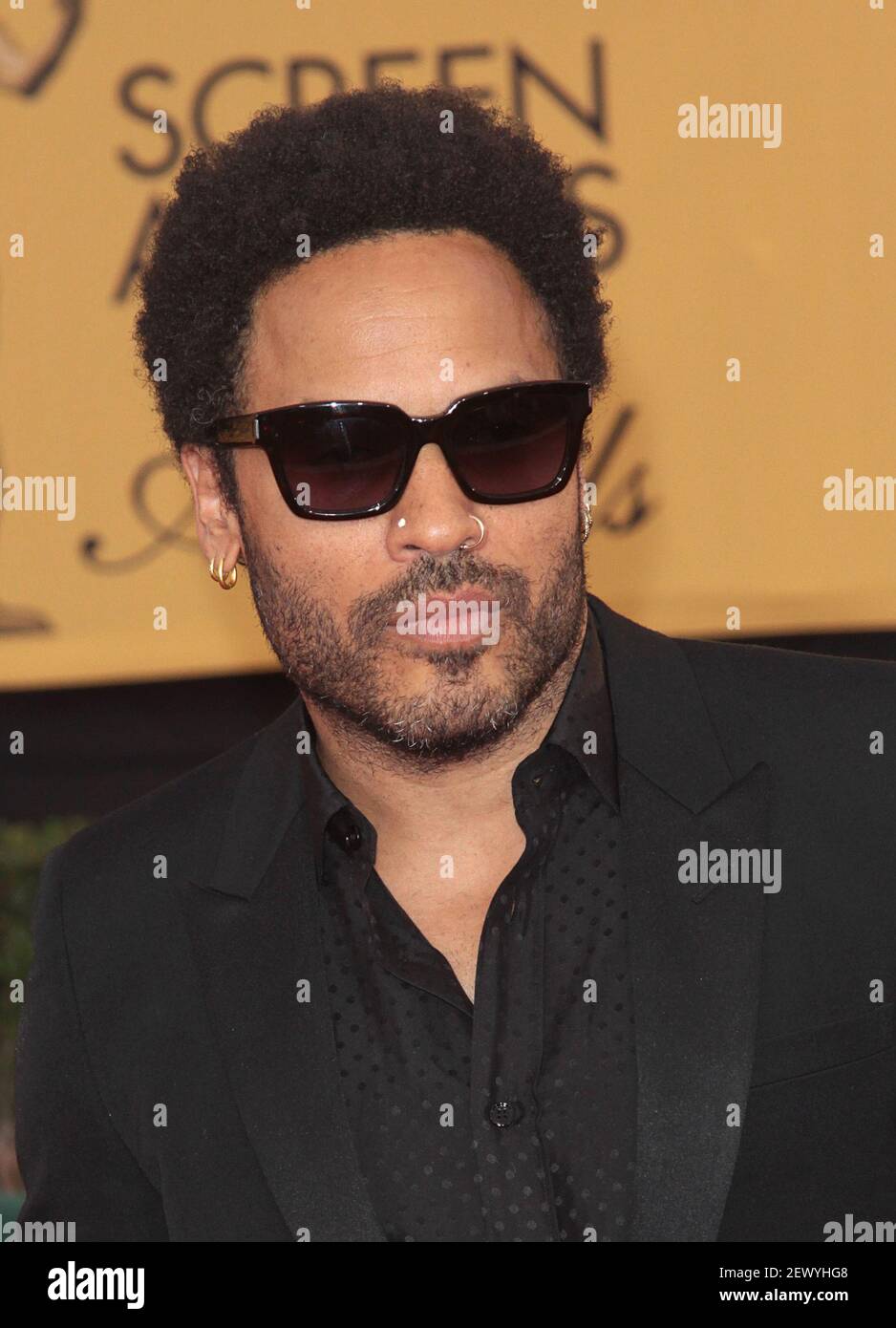 Lenny Kravitz attends The 2015 Screen Actors Guild Awards held at ...