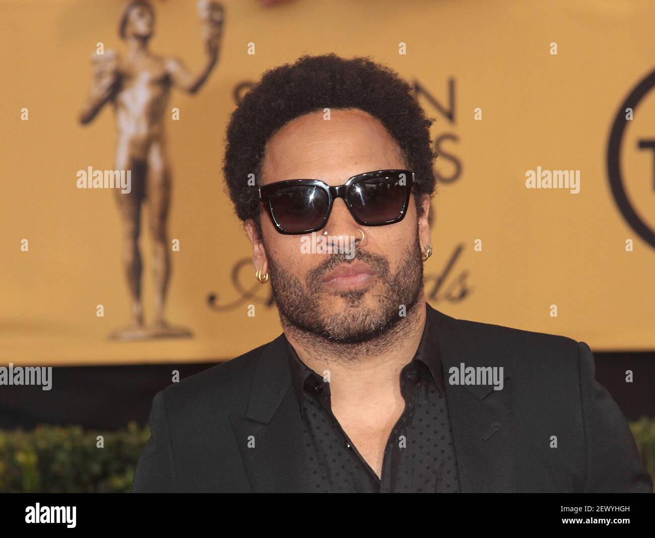 Lenny Kravitz attends The 2015 Screen Actors Guild Awards held at ...
