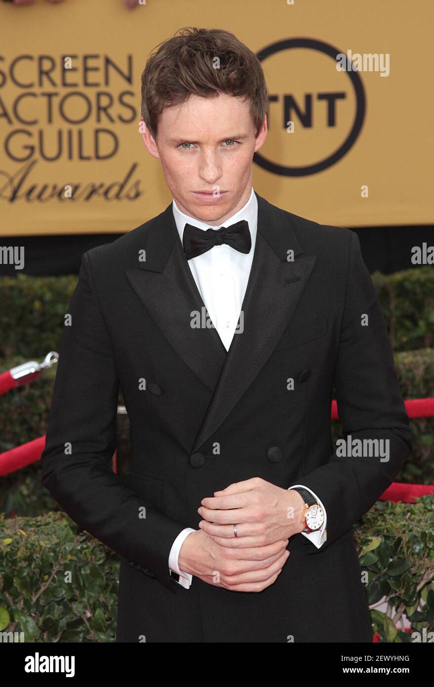 Eddie Redmayne attends The 2015 Screen Actors Guild Awards held at ...