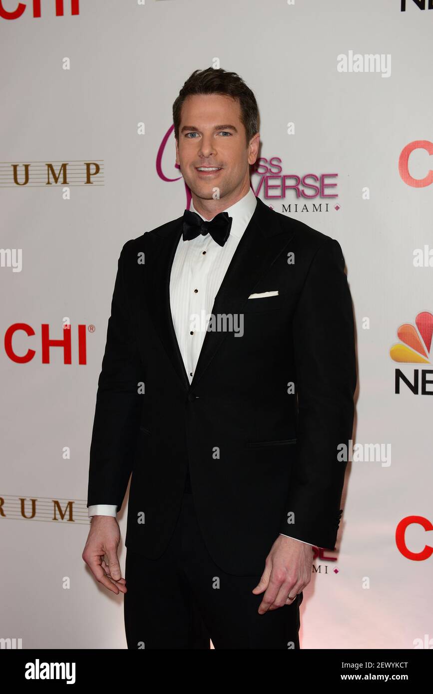 Thomas Roberts attends The 63rd Annual Miss Universe Pageant Red Carpet ...