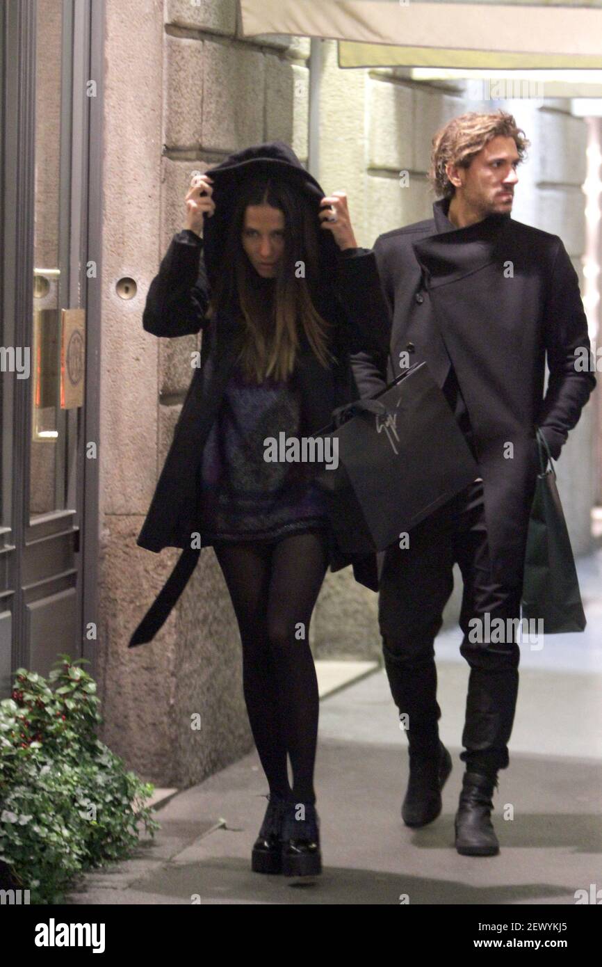 Italian Soccer Player Alessio Cerci in Milan, Italy on January 20, 2015 ...