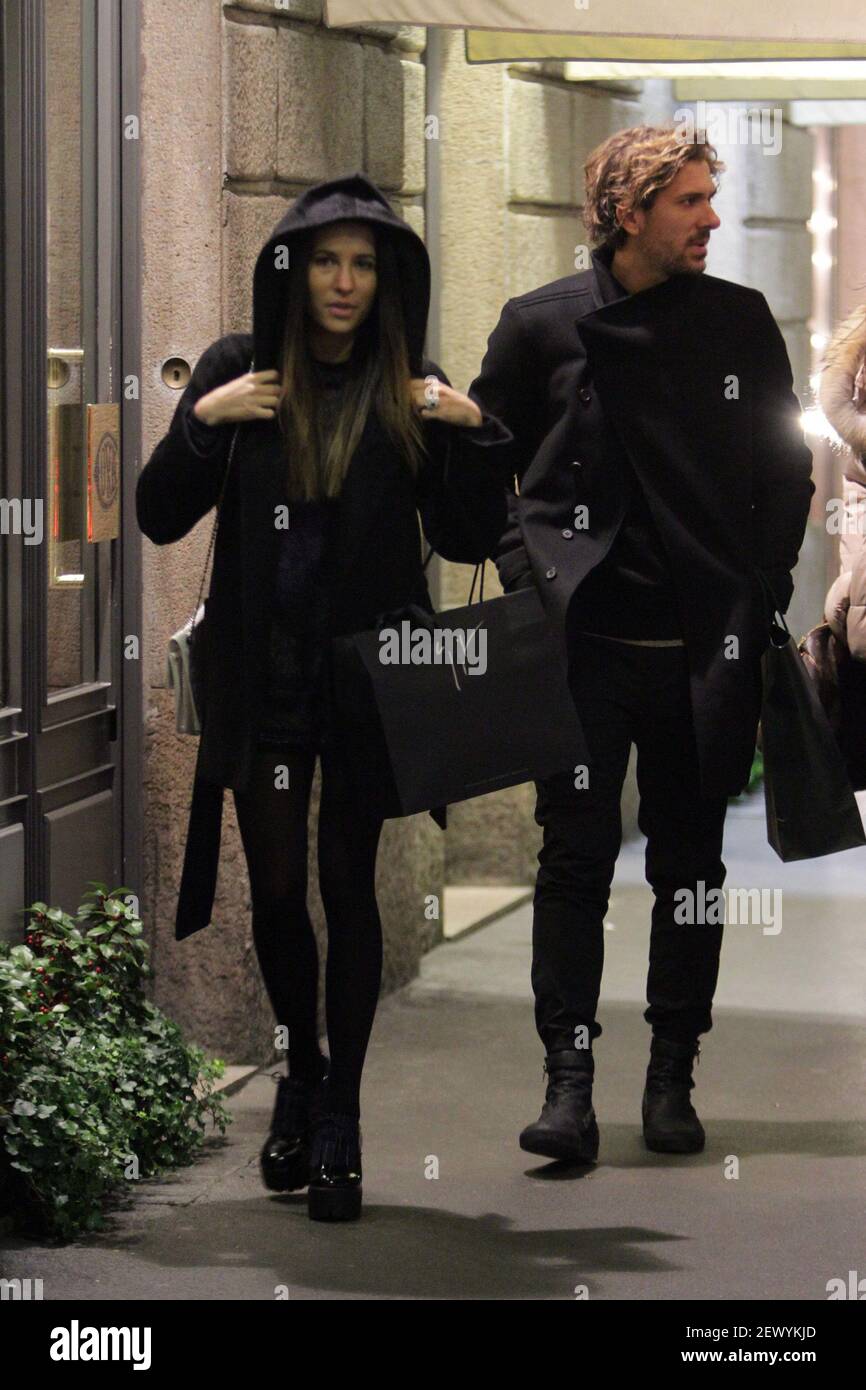 Italian Soccer Player Alessio Cerci in Milan, Italy on January 20, 2015 ...