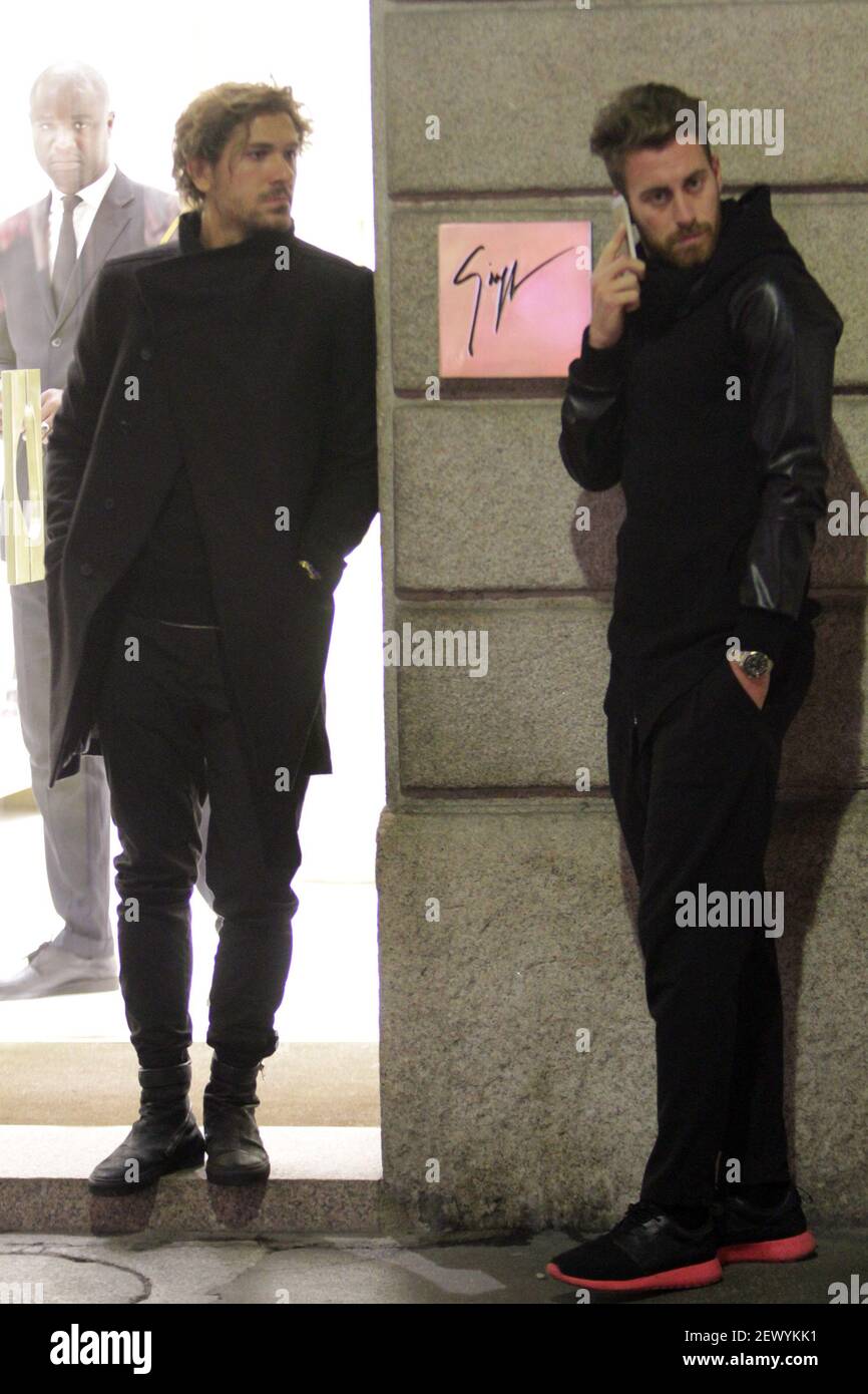 Italian Soccer Player Alessio Cerci in Milan, Italy on January 20, 2015 ...