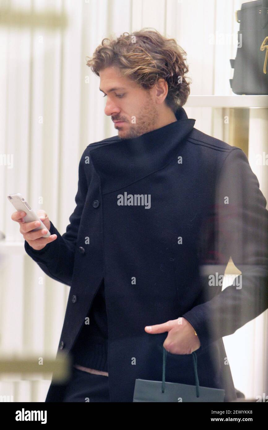 Italian Soccer Player Alessio Cerci in Milan, Italy on January 20, 2015 ...