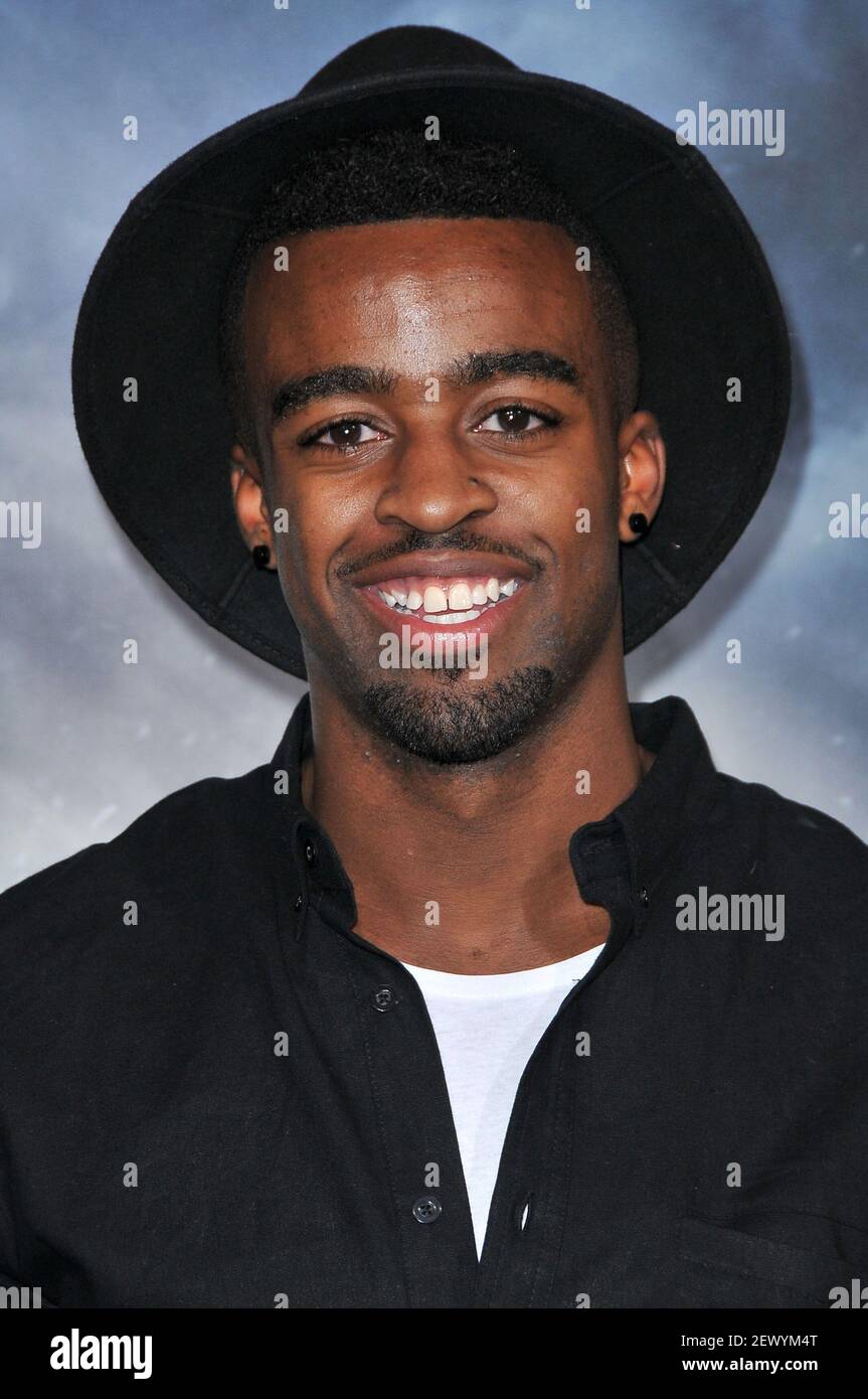 Landon Moss at the "Project Almanac" Los Angeles Premiere held at the ...