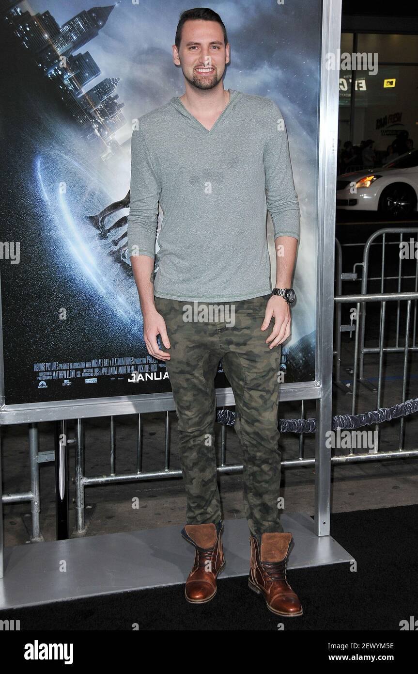 Alx James at the "Project Almanac" Los Angeles Premiere held at the TCL ...