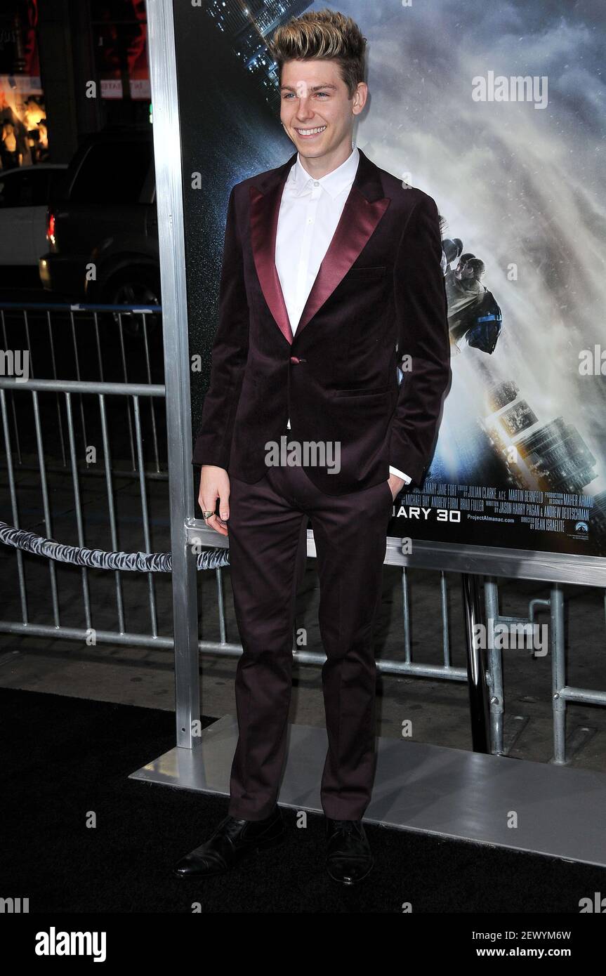 TC Carter at the "Project Almanac" Los Angeles Premiere held at the TCL ...