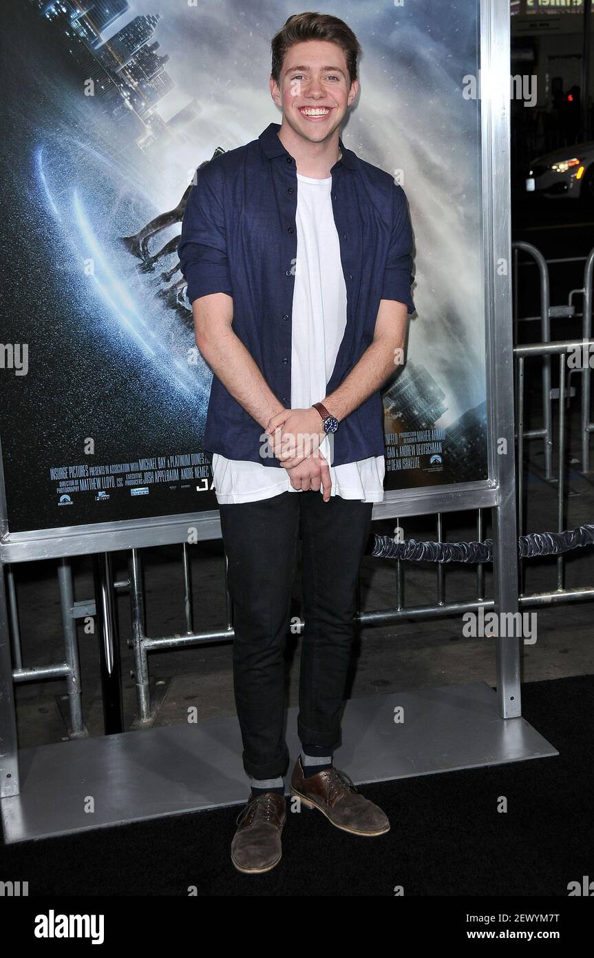 Jonah Green at the "Project Almanac" Los Angeles Premiere held at the ...