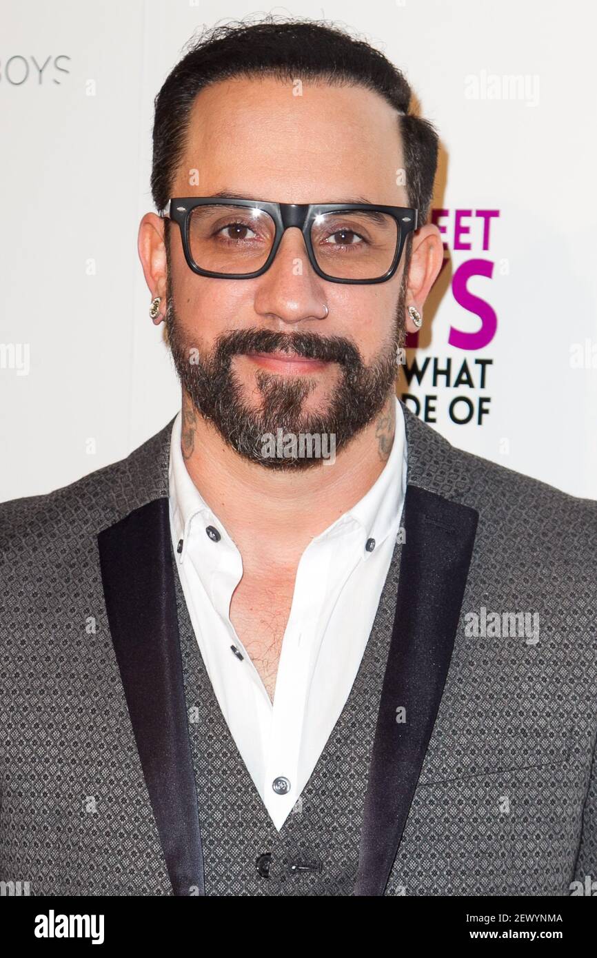 A.J. McLean attends the premiere of "Backstreet Boys: Show â€˜Em What ...