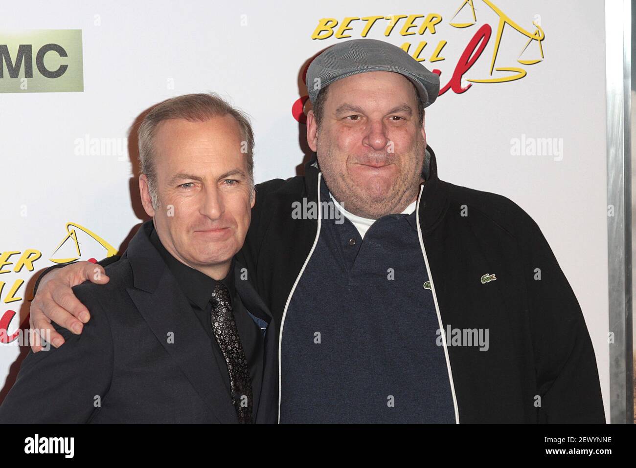 Bob Odenkirk, Jeff Garlin attends The Premiere of "Better Call Saul ...
