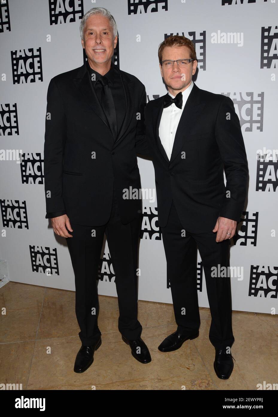 30 January 2015 - Beverly Hills, Ca - Christopher Rouse, Matt Damon ...