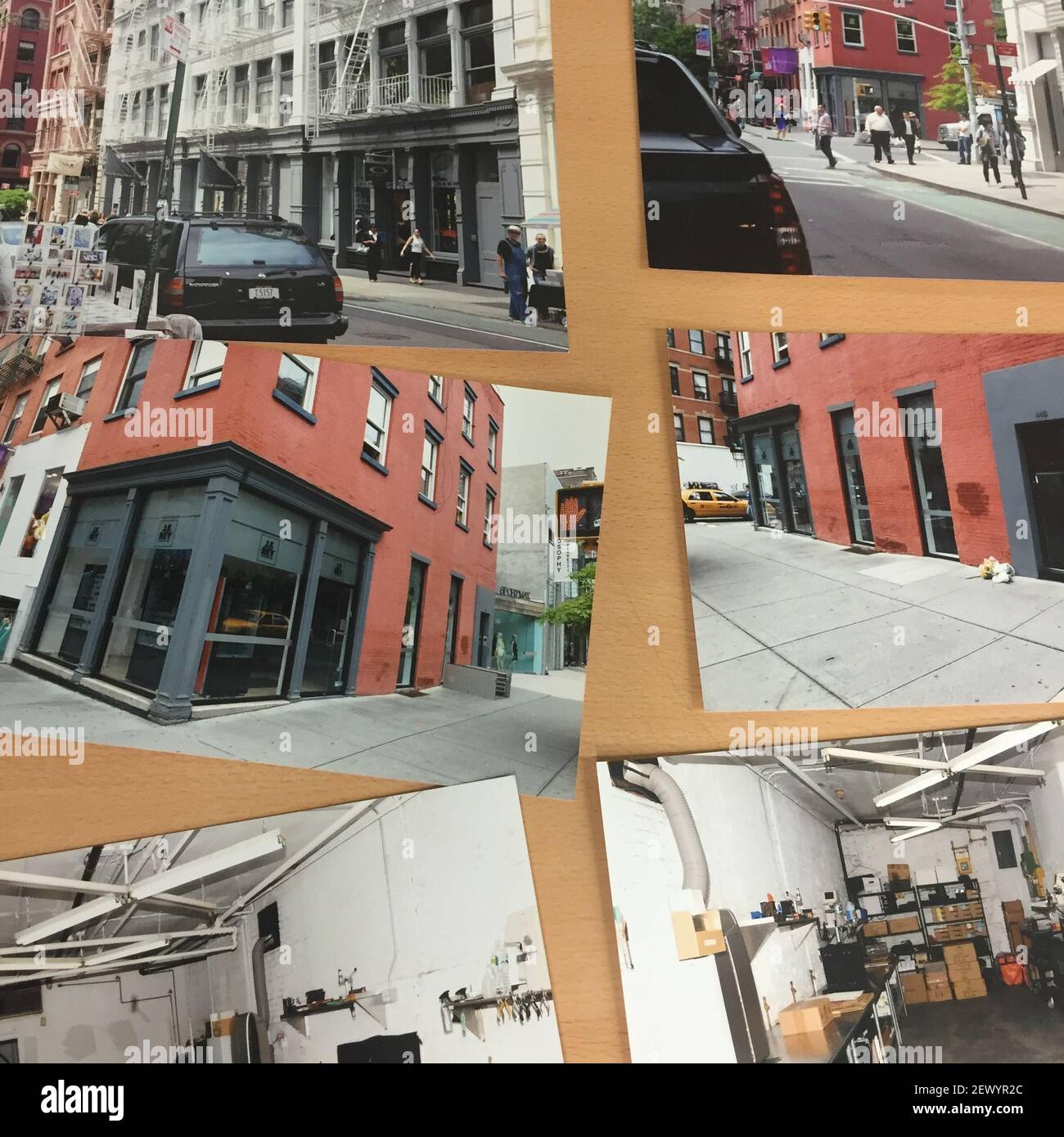 Hernandez trial photo and scale model evidence provided by NY County DA Office. Soho ...