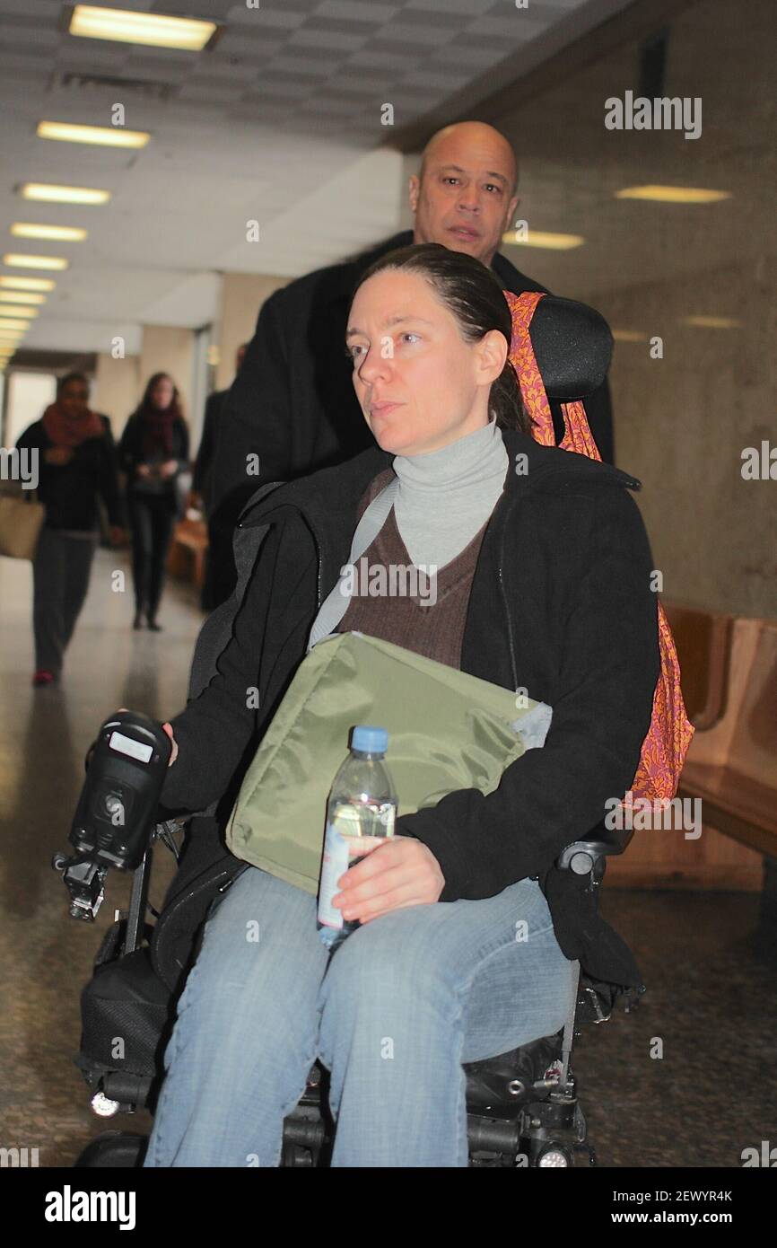 Etan Patz's sister arrives at court for Hernandez trial. photo by John ...