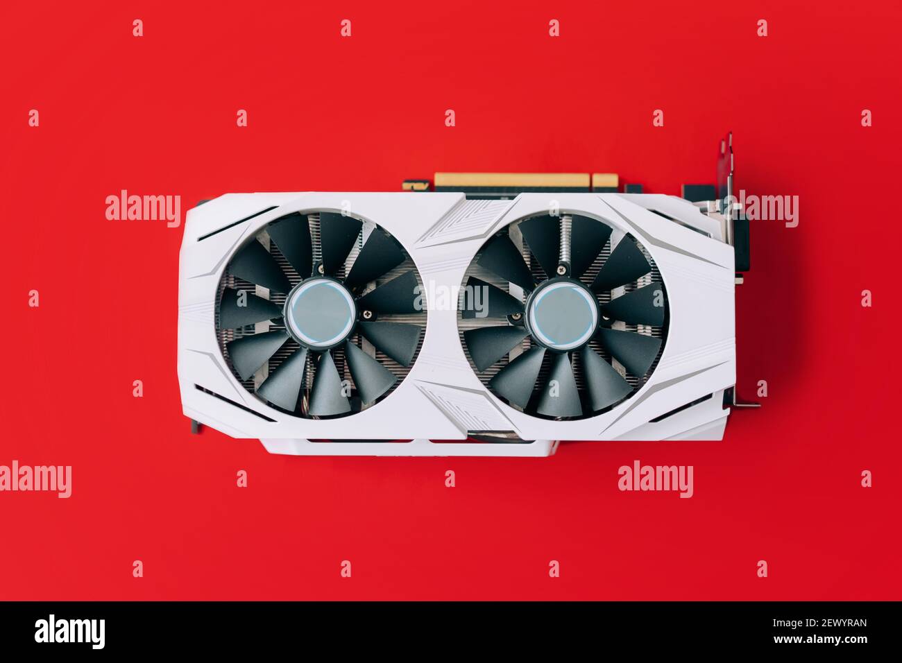 Red computer graphics card hi-res stock photography and images - Alamy