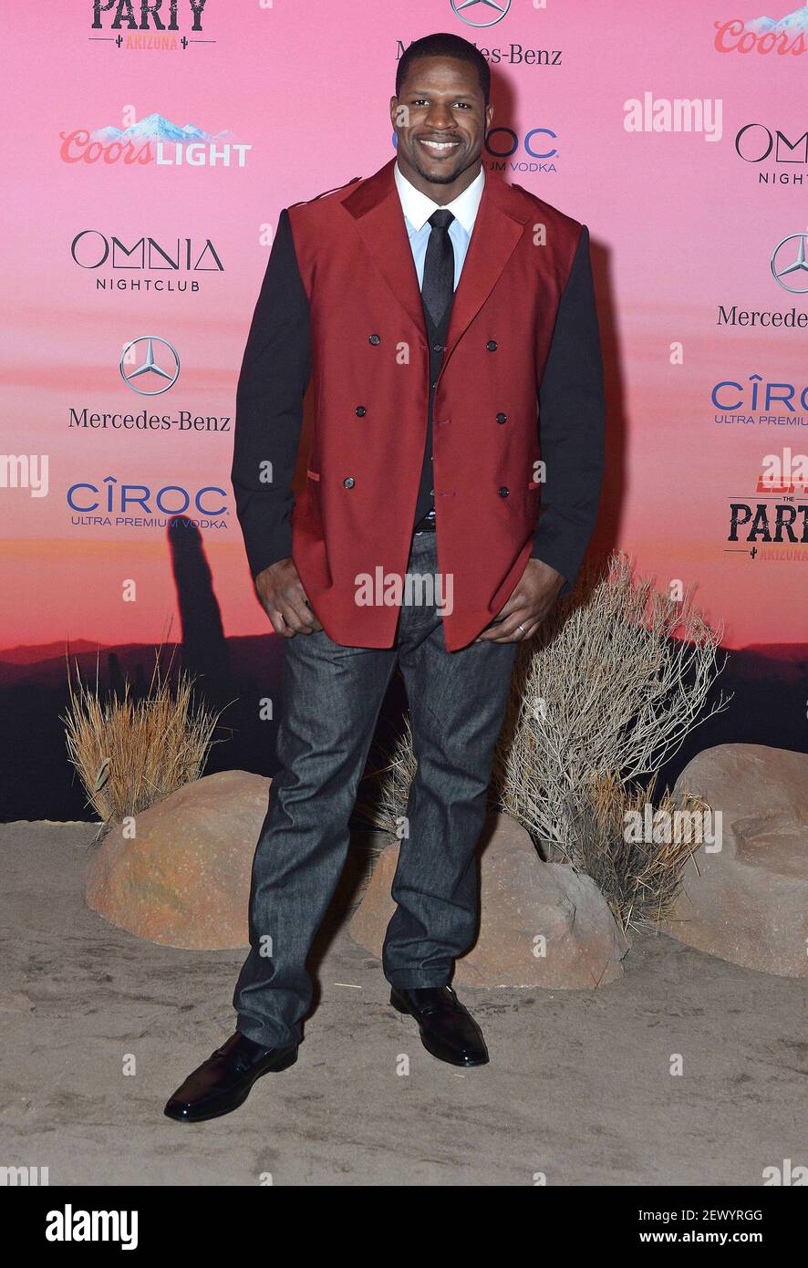 30 January 2015 - Scottsdale, Arizona - Kamerion Wimbley, Tennessee ...